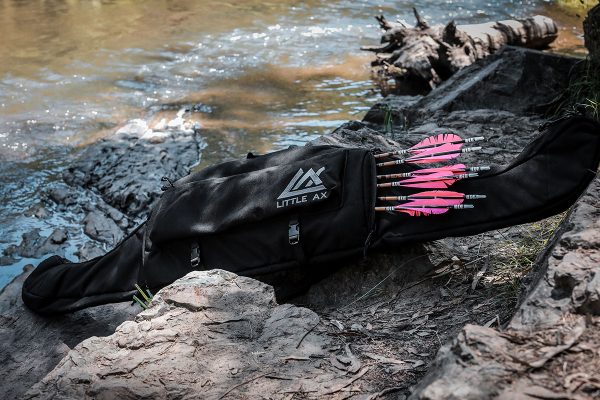 R2 Traditional Archery Bow Case/Bag – Black – Little Ax
